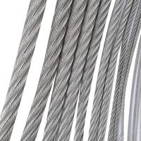 China 1/32''-1/4'' AISI 316 Stainless Steel Wire Rope with Steel Core for Sports Equipment for sale