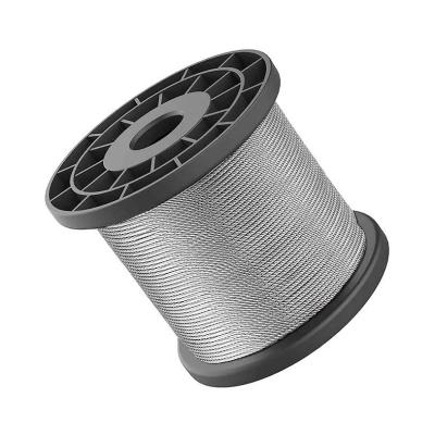 China Non-Alloy 1 6 12 18 6x37 FC 6x37 IWRC Steel Wire Rope with Alu-Zinc Galvanized Coating for sale