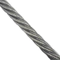 China Non-Alloy 6X36WS FC 1/16'' 3/32'' 1/8'' 5/32'' Steel Wire Rope for Lifting Galvanized for sale