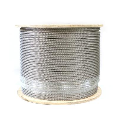 China Welding Service Included 1x7 7x7 1x19 7X19 Stainless Steel Wire Rope for Manufactory for sale