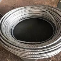 China 6x19 Construction Galvanized Steel Wire Rope Lifting Cable with Stainless Steel Grade for sale
