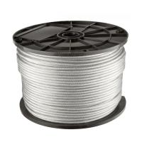 China Steel Grade AiSi Standard Galvanized Steel Strand Steel Wire Cable 1.2mm 2mm 1*7 1*19 for sale