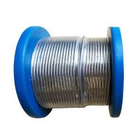 China 6X12 3 9 1X12 3 9 Galvanized Wire Rope Steel Cable with Steel Grade Stainless Steel for sale