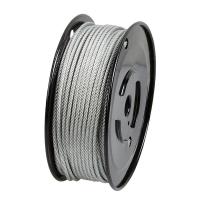 China 8-18mm 9X19S Iwrc Steel Core Wire Rope Elevator Lift Cable 1570/1770MPa for Rise Elevator for sale