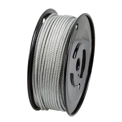 China 8-18mm 9X19S Iwrc Steel Core Wire Rope Elevator Lift Cable 1570/1770MPa for Rise Elevator for sale