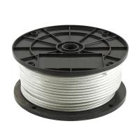China 6.5mm 6X19s FC Ungalvanized Elevator Steel Cable Wire Rope 1770 1960 MPa for Elevator for sale