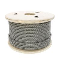 China 6mm 6.5mm 6*19s 6X19s Sfc 1370/1770 Steel Wire Cable for Elevator Lift Speed-Limited Governor Rope for sale