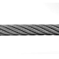 China 16-32mm 6X37 M Sfc 1620 MPa Greased Elevator Compensating Rope Steel Cable for Bending for sale