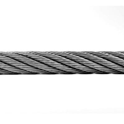 China 16-32mm 6X37 M Sfc 1620 MPa Greased Elevator Compensating Rope Steel Cable for Bending for sale