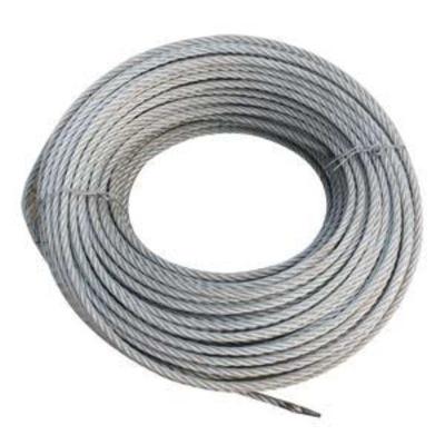 China 17*7 18*7 19*7 Rotation Resistant Steel Wire Rope for Tower Crawler Crane Main Hoist Cable for sale