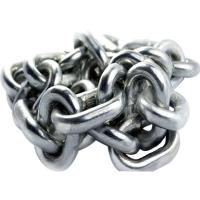 China SUS304 SUS316L Stainless Steel Calibrated Chain with Welded Structure for Lifting Applications for sale