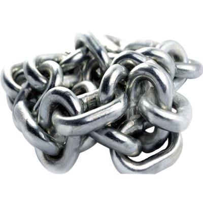 China SUS304 SUS316L Stainless Steel Calibrated Chain with Welded Structure for Lifting Applications for sale