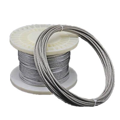 China 6x7/6x19/6x36 Galvanized Steel Wire Rope Cable 1000N - 100000N Tensile Strength for sale