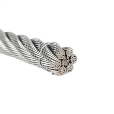 China 6x19S+FC 6mm galvanized steel wire rope for ing, Lifting and Drawing for sale
