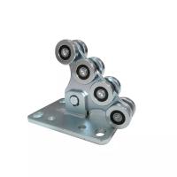 China Stainless Steel 8 Wheel Truck Industrial Galvanized Guide Wheel for Performance for sale