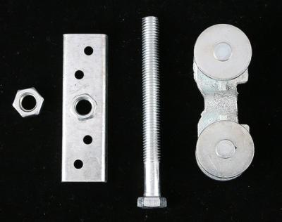 China Polished Finish Shower Room Accessories Bathroom Sliding Door Roller with Bearings for sale