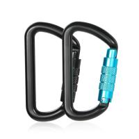 China 25kN Hammock Aluminum 0 Shape Carabiners for Camping and Outdoor Snap Hook for sale