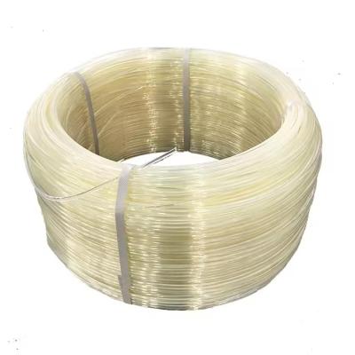 China Polyester Wire 5.0mm Black PET / Polyester Plasteel Wire For Greenhouse High Strength Poly Wire For Vinyard Supporting for sale