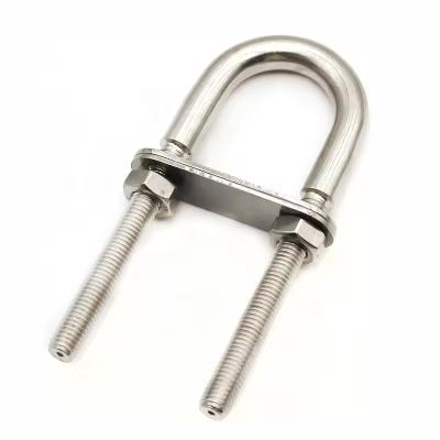 China Marine U Bolt Rigging Hardware Stainless Steel Oversized Head U Bolt for sale