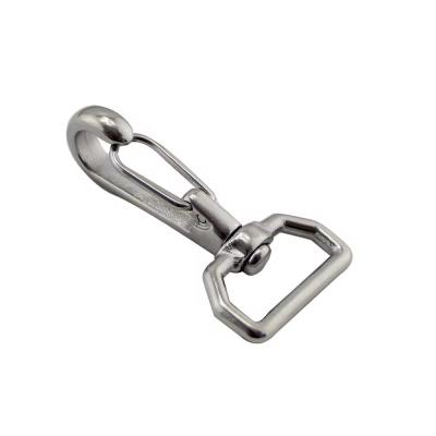 China Rigging Hardware Swivel Snap Hook Stainless Steel Dog Leash Carabiner Hook for sale