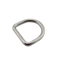 China Rigging Hardware Stainless Steel Weld D Ring Weld D Shape Rings for sale
