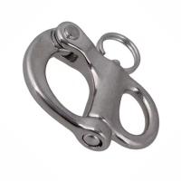 China Swivel Jaw Snap Shackles 304 316 Stainless Steel Quick Release Bail Rigging for sale