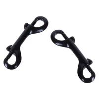 China Stainless Steel Double Headed Double Ended Snap Accessory Leash Hook for sale