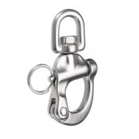 China Boat Stainless Swivel Eye Snap Shackle Bail Rigging for SailBoat for sale