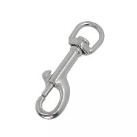 China Stainless Steel 304 316 Dog Buckle Swivel Brass Snap Dog Hook with Polished Finish for sale