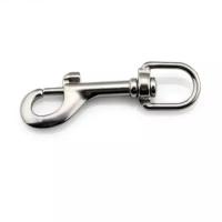 China Stainless Steel 304 316 Dog Buckle Swivel Brass Snap Dog Hook with Polished Finish for sale