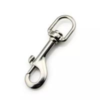 China Stainless Steel 304 316 Dog Buckle Swivel Brass Snap Dog Hook with Polished Finish for sale