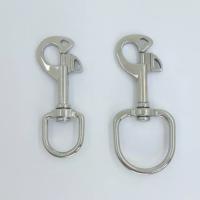 China Stainless Steel 304 316 Dog Buckle Swivel Brass Snap Dog Hook with Polished Finish for sale
