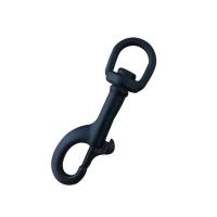 China Metric Measurement System Stainless Steel 316 Precision Casting Black Swivel Eye Bolt Snap Hook for sale