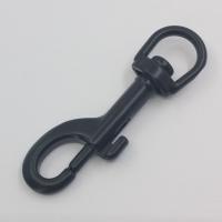 China Metric Measurement System Stainless Steel 316 Precision Casting Black Swivel Eye Bolt Snap Hook for sale