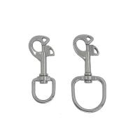 China OEM Polished Finish 316 Stainless Steel Butterfly Single Swivel Eye Bolt Diving Snap Hook for sale