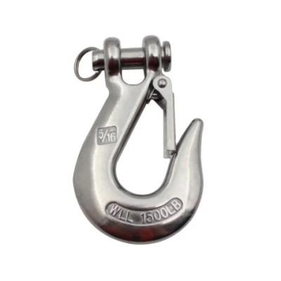 China Boat Hardware Rigging 's Water Treatment Forged Steel Crane Hook for Marine Hardware for sale