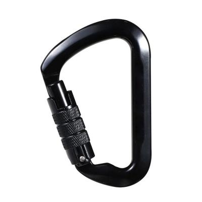 China 30KN Mountaineer Carabiner Must-Have Gear for Secure and Adventurous Wild Sports for sale