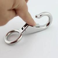 China Marine Hardware SS304/316 Durable Fixed Eye Bolt Snap Hook with Polished Finish for sale