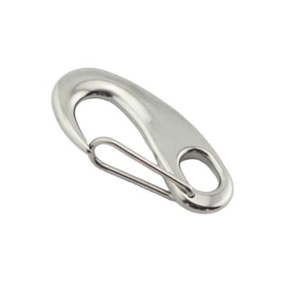China Egg Shape Stainless Steel Spring Snap Hook Boat Accessories Rigging Hardware for sale