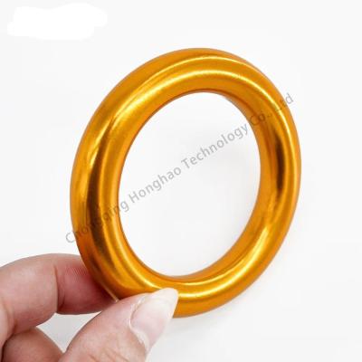 China Small Round Ring Aluminum Alloy Aerial Yoga Hammock for Indoor and Outdoor Training for sale