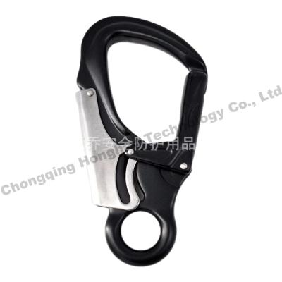 China Galvanized Hardware Climbing Carabiner 35KN Aviation Aluminum Outdoor Hook Safety Lock Mountaineering Gear for sale