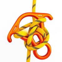 China Outdoor Hardware Climbing Descender Figure Eight Ring for Rapid Descent Protection for sale