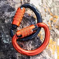 China Electrolytic Treatment Finish Heavy Industry Aluminum Carabiner Hook Custom Clip for sale