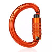 China Electrolytic Treatment Finish Heavy Industry Aluminum Carabiner Hook Custom Clip for sale