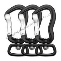 China Lightweight Aluminium Rotating Mountaineering Buckle for Versatile Outdoor Adventures for sale