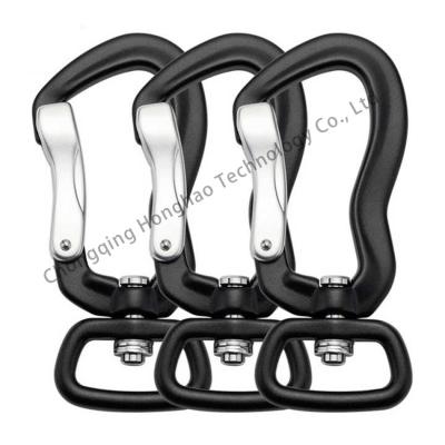 China Lightweight Aluminium Rotating Mountaineering Buckle for Versatile Outdoor Adventures for sale