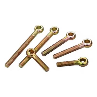 China Galvanized DIN 444 Forged Carbon Steel Eye Bolt Lifting Ring Eyelet Swing Bolt for sale