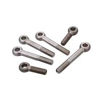 China Custom Rigging Hardware Plain Finish Stainless Steel Eye Bolt Screw For Industrial Machinery for sale