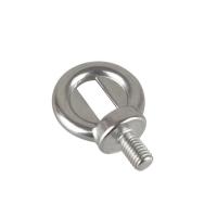 China Stainless Steel 304 Eye Bolt And Screw For Heavy Industry Polished Finish Heavy Duty for sale
