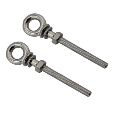 China High Strength Lifting Eye Bolts And Nuts With Polished Finish In 316 Stainless Steel for sale